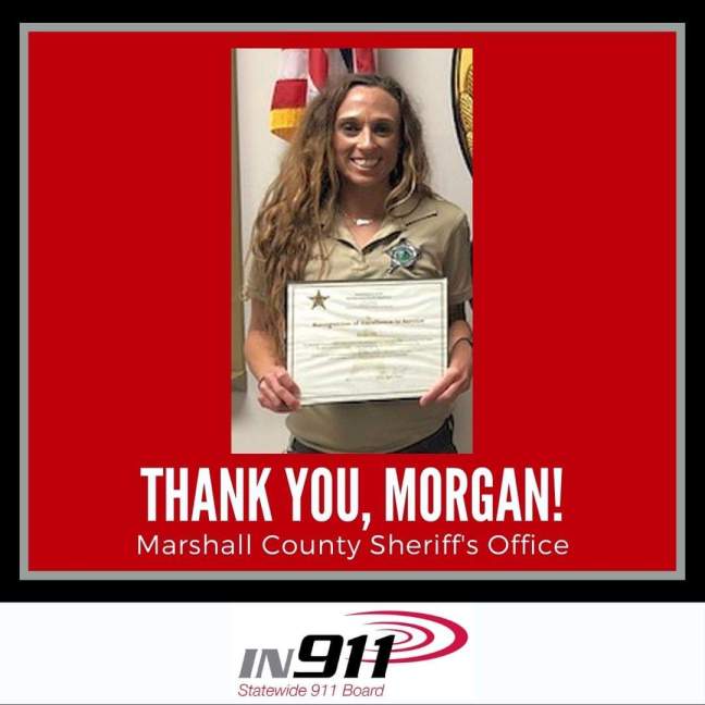 Dispatcher Hite Receives Life Saving Award